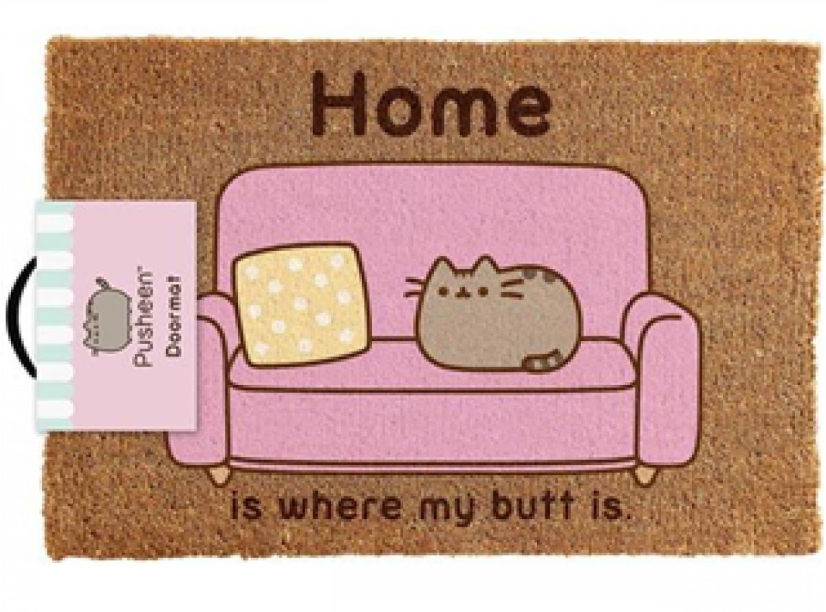 Download Pusheen New Home Card - Full Size PNG Image - PNGkit