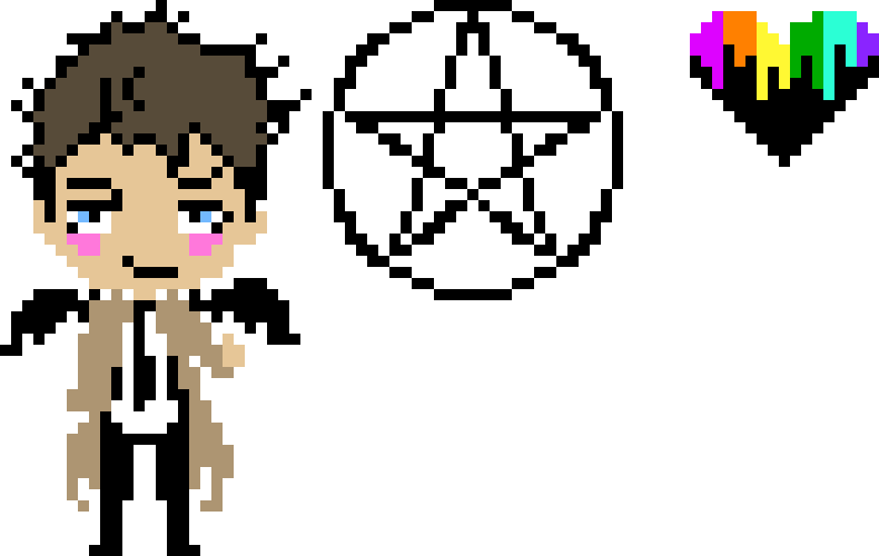 Download Double Pentagram Png Freeuse Download - Pentagram Pixel Art ...