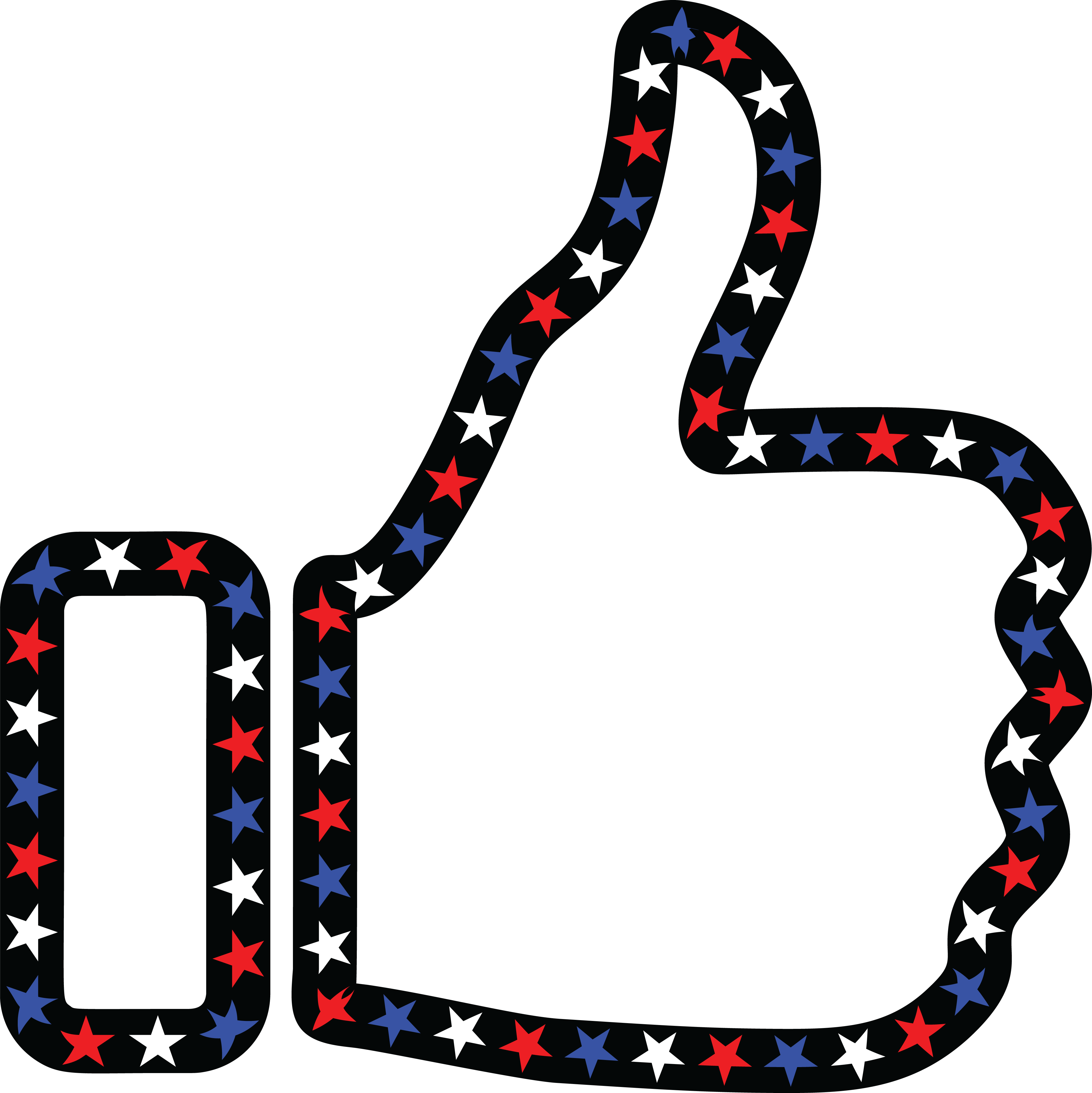 Download Free Thumbtack Png - Blue And Red Thumbs Up - Full Size PNG ...