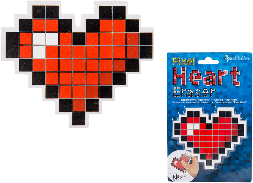 Download Pixel Heart - 8 Bit Heart - Full Size PNG Image - PNGkit