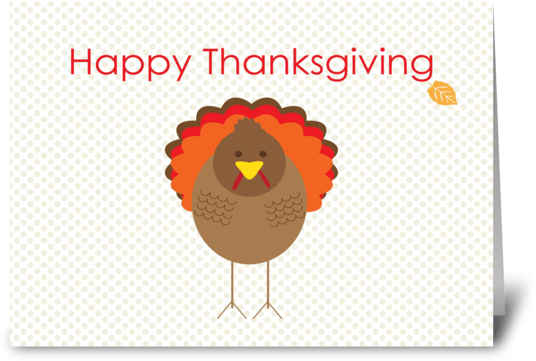 Download Happy Thanksgiving Turkey Greeting Card - Thanksgiving ...