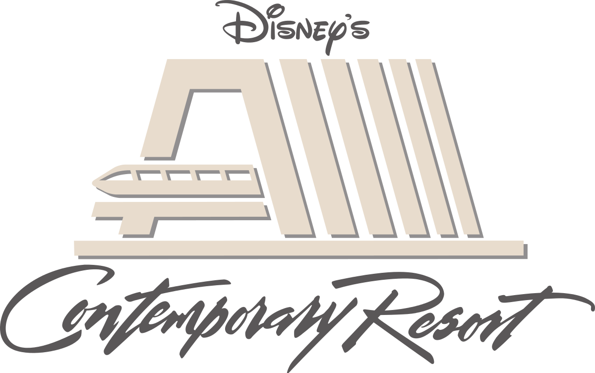 Download Walt Disney World Contemporary Resort Logo - Full Size PNG ...