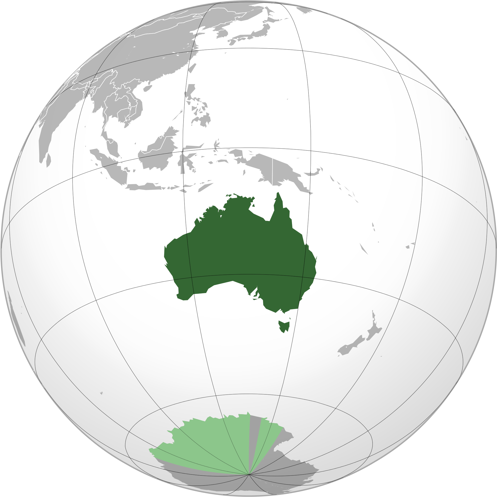 Download Australia Orthographic Projection - Full Size PNG Image - PNGkit