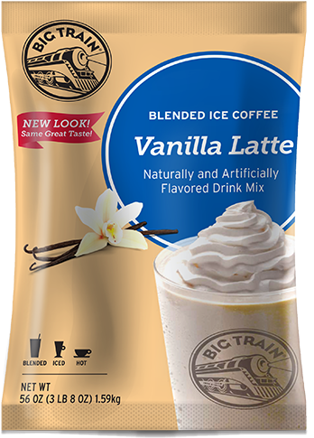 Download Big Train Vanilla Latte Blended Ice Coffee Mix - Ice Coffee ...