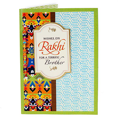 Download Terrific Brother Rakhi Card - Illustration - Full Size PNG ...