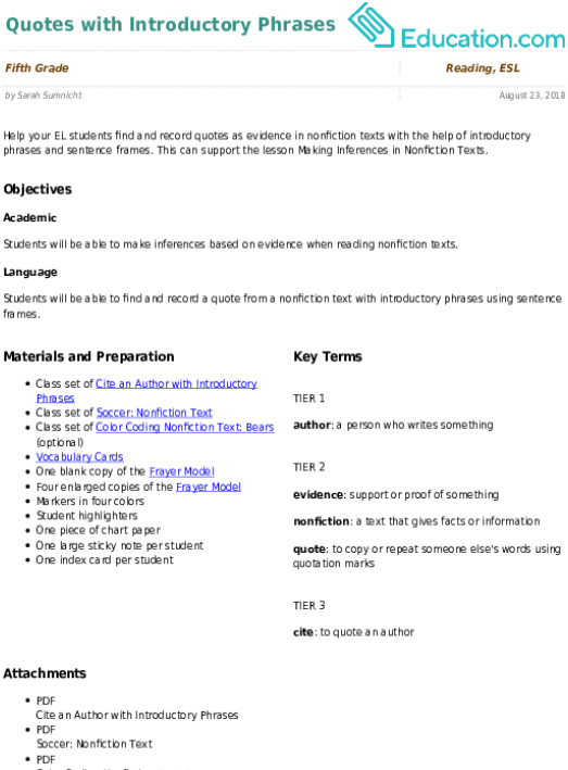 Download Related Learning Resources - Academic Language Objectives ...