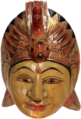 Download Wood Nepal Mask - Mask - Full Size PNG Image - PNGkit