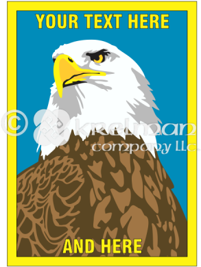 Download A103 Serious Bald Eagle - Krelman - Full Size PNG Image - PNGkit