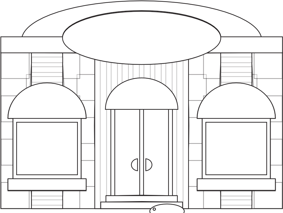 Download Store Fronts Shop 9 Black White Line Art 999px 59 - Toy Shop ...