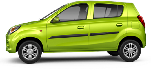 Download Maruti Suzuki New Alto - Alto 800 Lxi Green - Full Size PNG ...