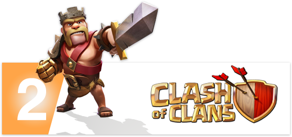 Download Top 10 Apps And Games Of - Clash Of Clans Text Png - Full Size ...