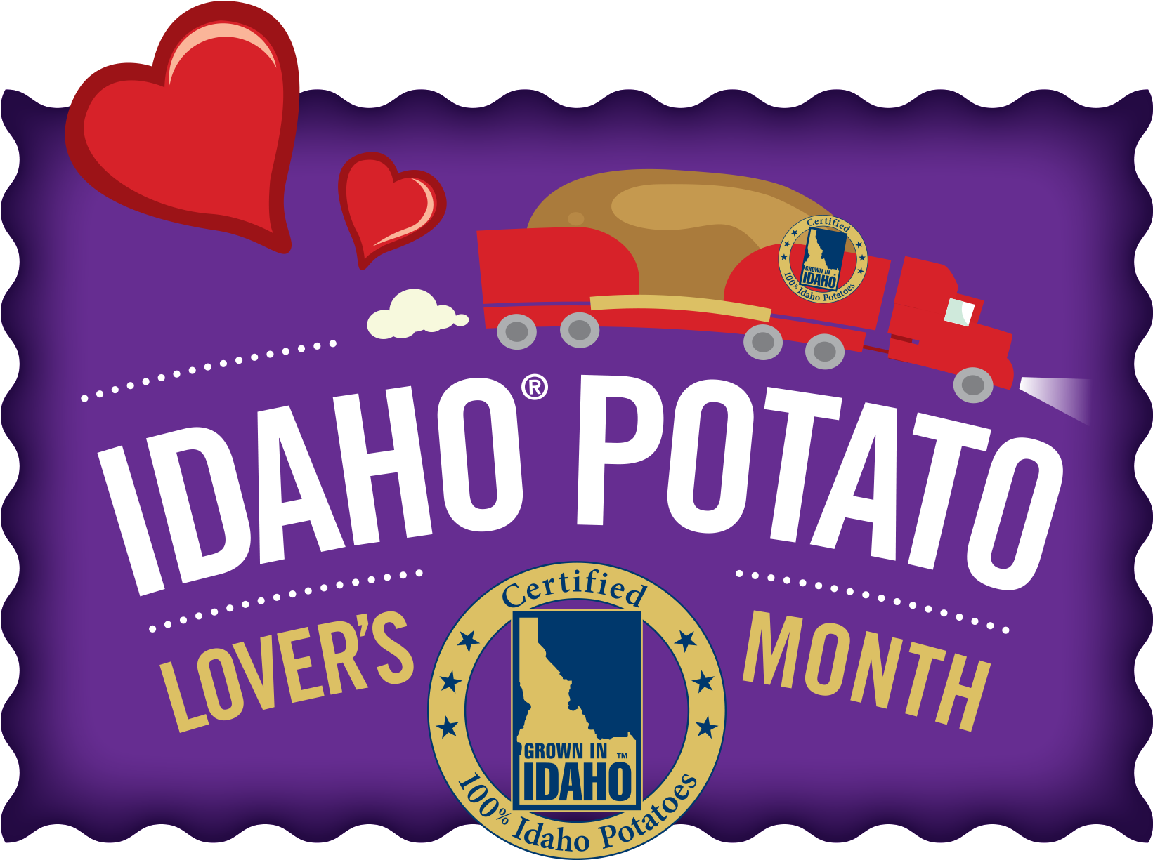 Download Potato Clipart Idaho - Idaho Potato Commission - Full Size PNG ...