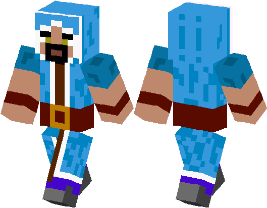 Download Skin Minecraft Wizard - Full Size PNG Image - PNGkit