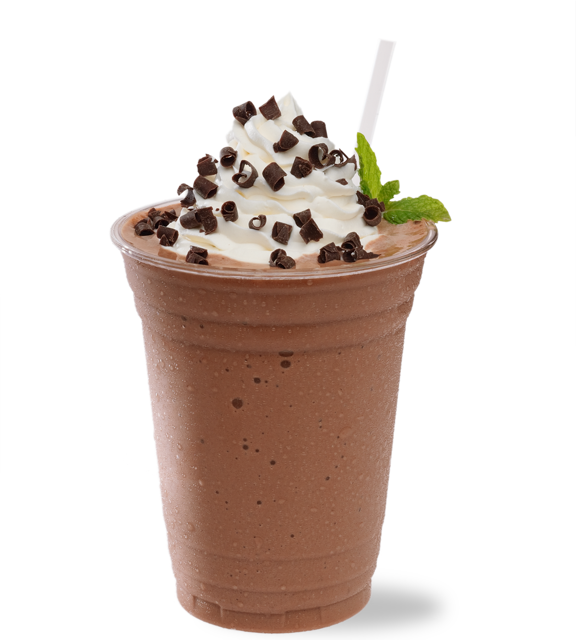 Download Mint Chocolate Chip Frappe - Full Size PNG Image - PNGkit