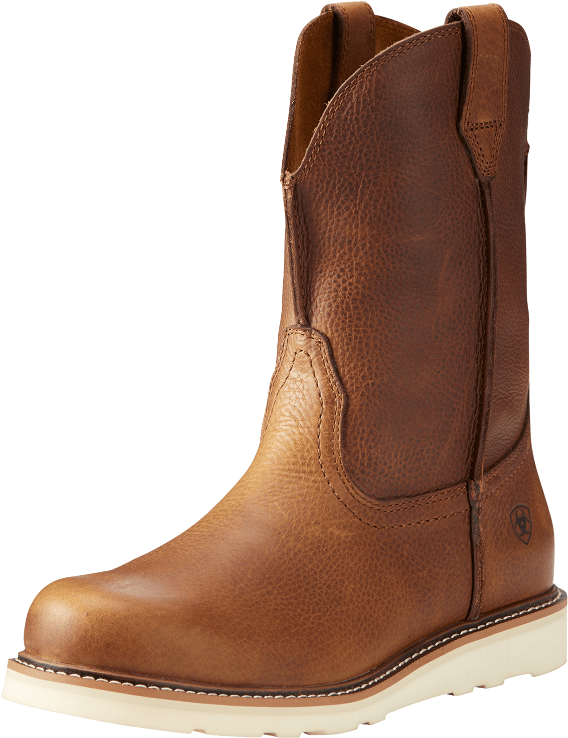 Download Round Toe Ariat Work Boots - Full Size PNG Image - PNGkit