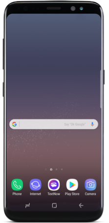 Download Samsung Galaxy S8 - Smartphone - Full Size PNG Image - PNGkit