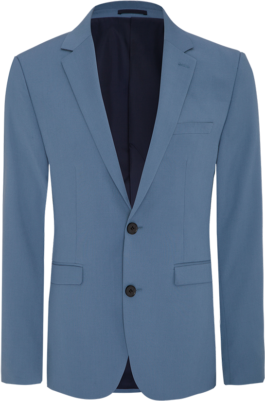 Download Angus Suit - Blue - Full Size PNG Image - PNGkit