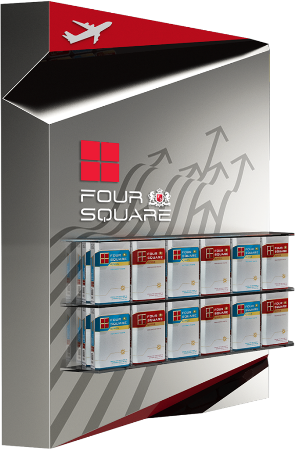 Download Four Square Cigarette Product Display Unit 01 By Rahul ...