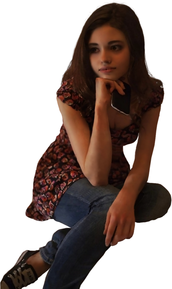 Download Transparent Side - Sitting - Full Size PNG Image - PNGkit