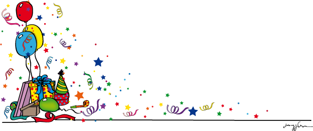 Download Mamameya Birthday Parties - Birthday Footer Png - Full Size ...