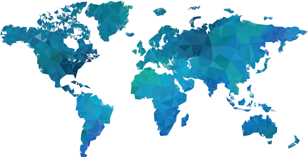 Download Blue-globe • Tru Travel Solutions - World Map - Full Size PNG ...