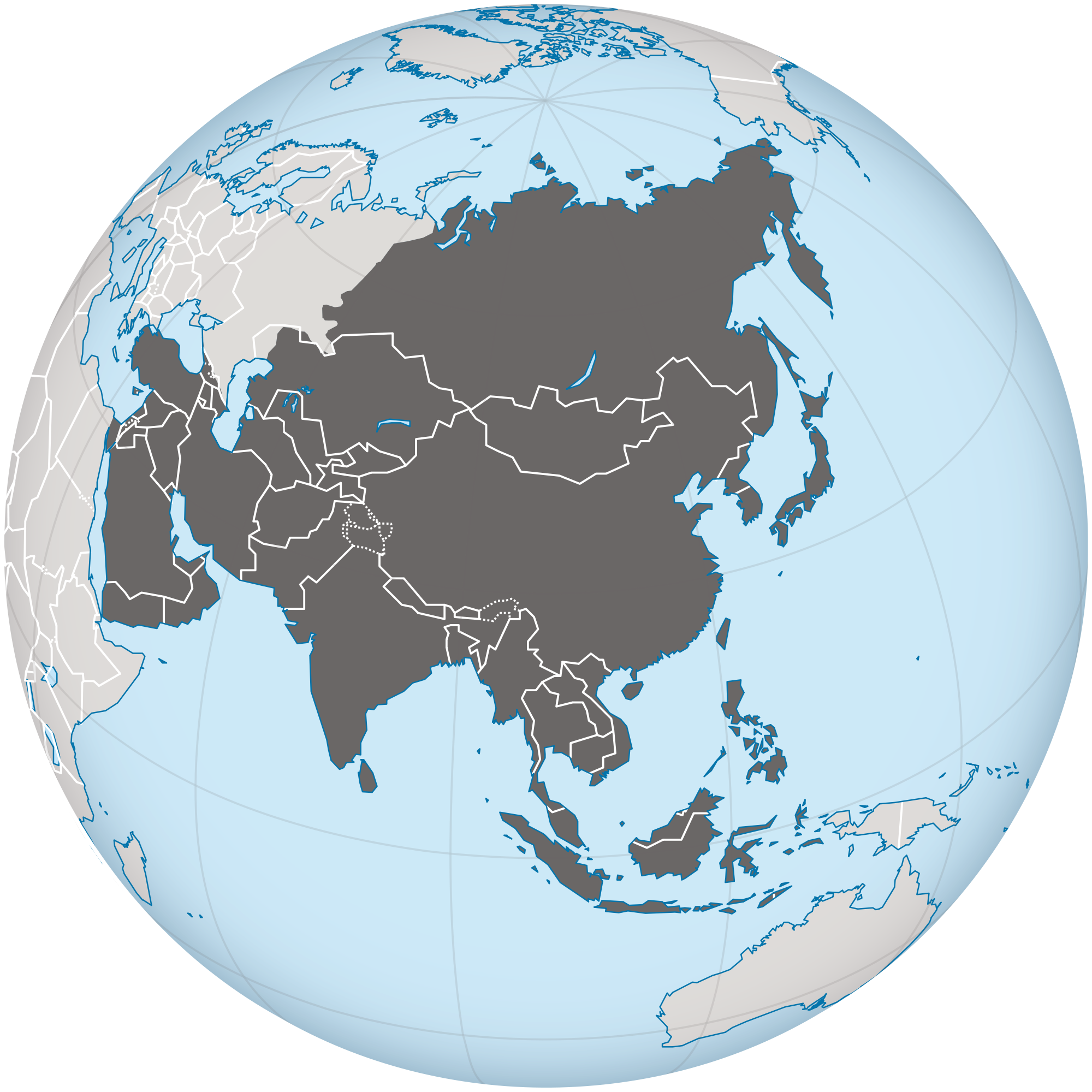 Download Asia Globe Png - Asia On A Globe - Full Size PNG Image - PNGkit