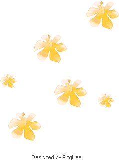 Download Transparent Yellow Flower,small Yellow Flowers, Flower Vector ...