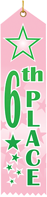 Download 6th Place - Ribbon - Full Size PNG Image - PNGkit