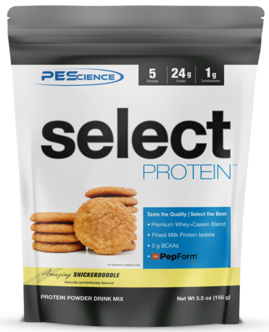 Download Snickerdoodle 5 Servings - Select Protein Bar - Full Size PNG ...
