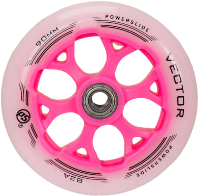 Download Wheel Vector Pink 90mm - Bearing - Full Size PNG Image - PNGkit