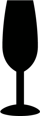 Download Flute Glass Vector - Black Wine Glass Clip Art - Full Size PNG ...