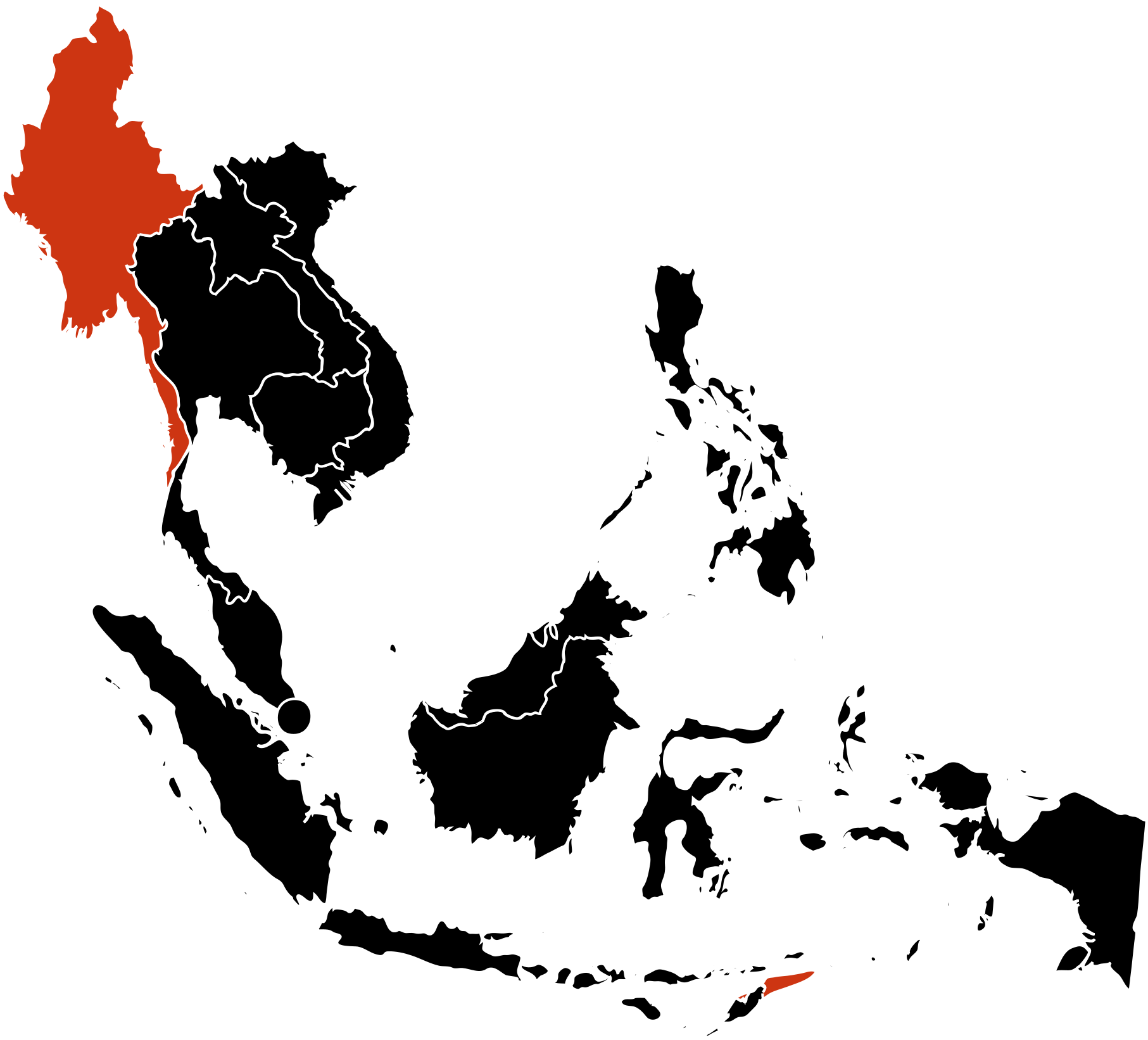 Download Open - South Asia Map Png - Full Size PNG Image - PNGkit