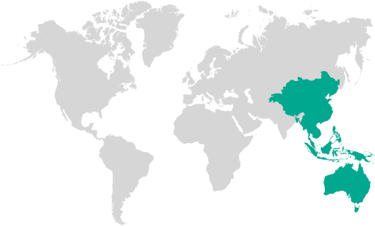 Download Transparent Asia Pacific On World Map - PNGkit