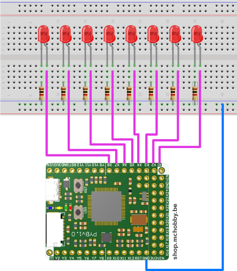 Download Hack 8leds Montage - Arduino - Full Size PNG Image - PNGkit