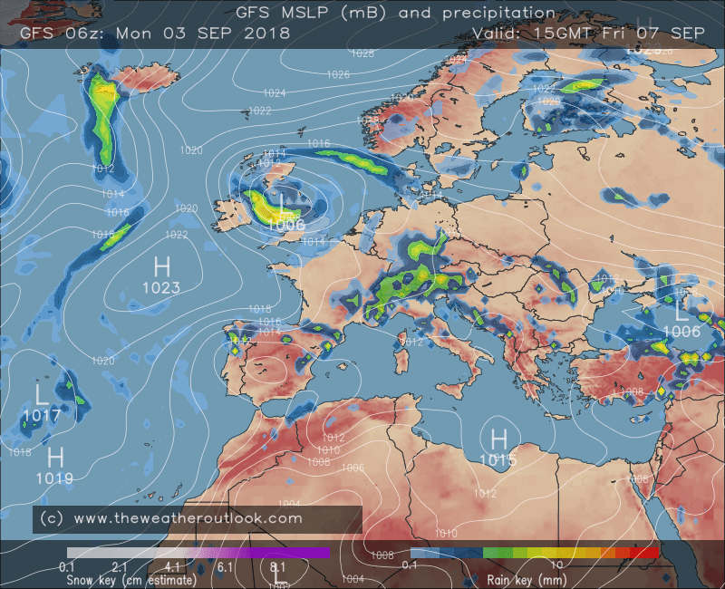 Download The Gfs Forecast Wind Gust Chart Below Shows The Strongest ...