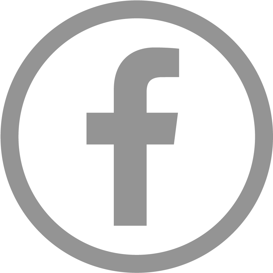 Download Facebook Logo Gray Png - Full Size PNG Image - PNGkit
