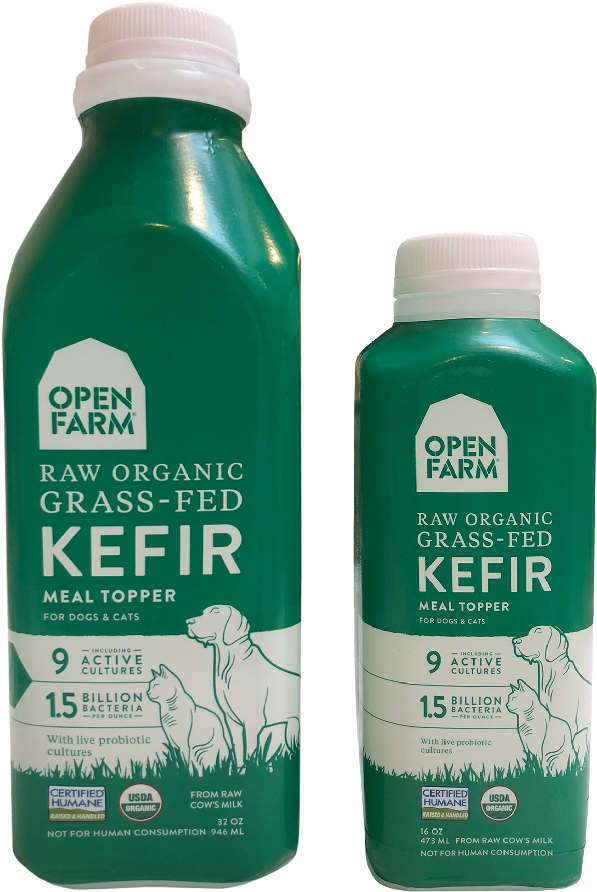 Download Raw Organic Grass-fed Kefir - Open Farm Pet Kefir - Full Size ...
