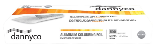 Download Dannyco Rough Texture Pre-cut Foil Sheets 5" X 12" - Dannyco ...