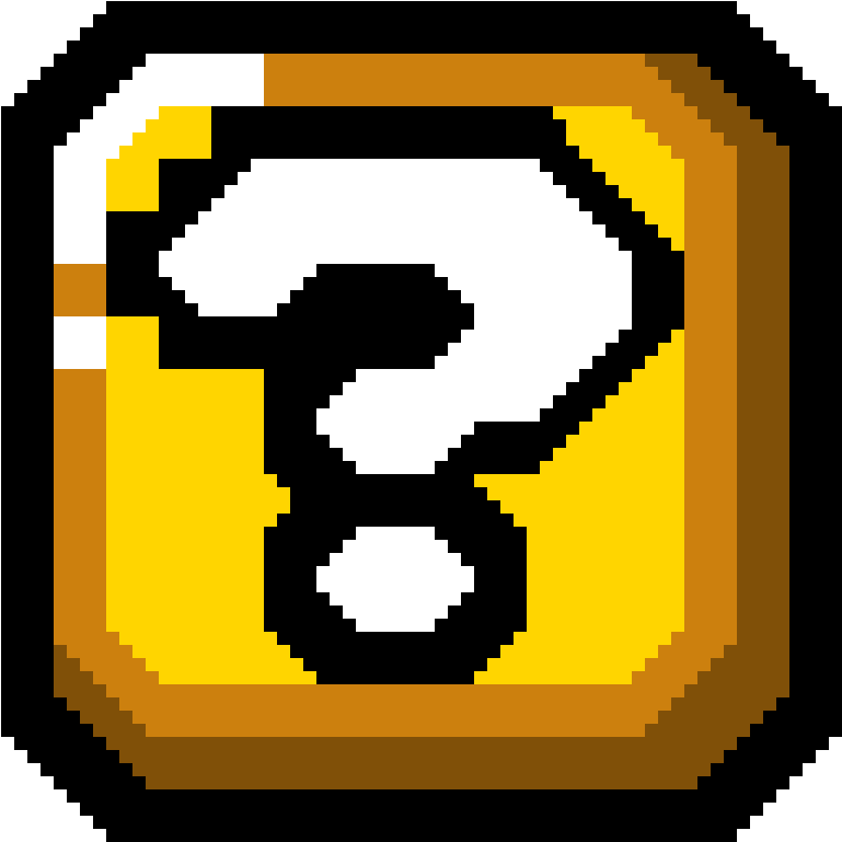 Download Lucky Block - Video Game - Full Size PNG Image - PNGkit