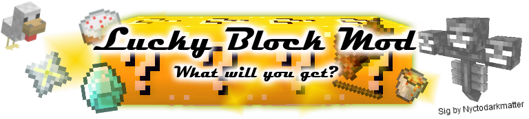 Download Lucky Block Est Un Mod Crée Par Playerindistress - Graphic ...