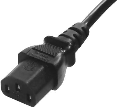 Download Iec C13 To Type B 6ft Power Cord - Quiet Pc Iec C13 Euro Mains ...