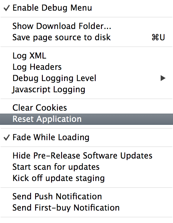 Download App Store Debug Menu - Jpeg - Full Size PNG Image - PNGkit