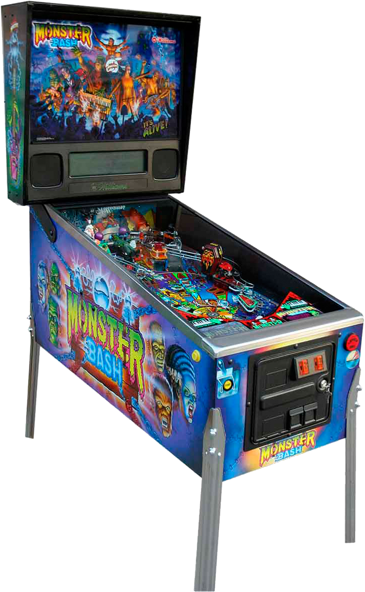 Download Monster Bash Pinball Machine - Monster Bash Pinball Png - Full ...
