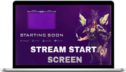 Download Stream Start Screen Kireaki - Streaming Media - Full Size PNG ...