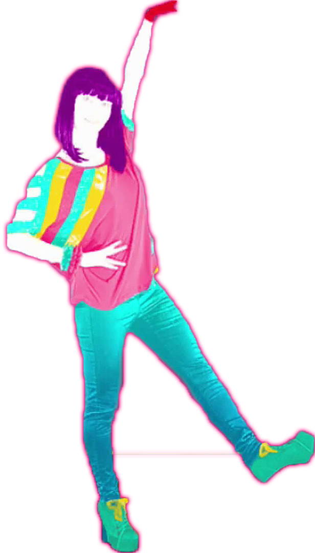Download Want U Back Dancer - Just Dance Dancer Png - Full Size PNG ...