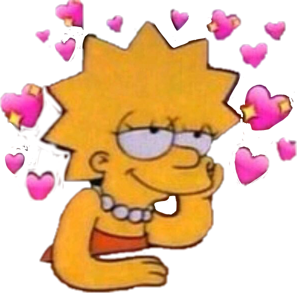 Download Lisa Simpsons Lisasimpson Thesimpsons Aesthetic Heart ...