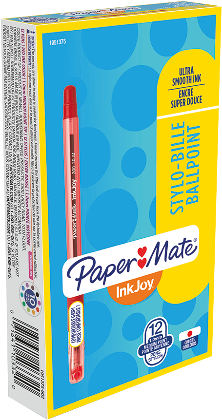 Download Paper Mate Inkjoy 300st Ballpoint Pens - Bic Papermate Ink Joy ...