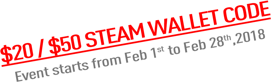 Download Chance To Win A $20 / $50 Steam Wallet Code - Orange - Full ...