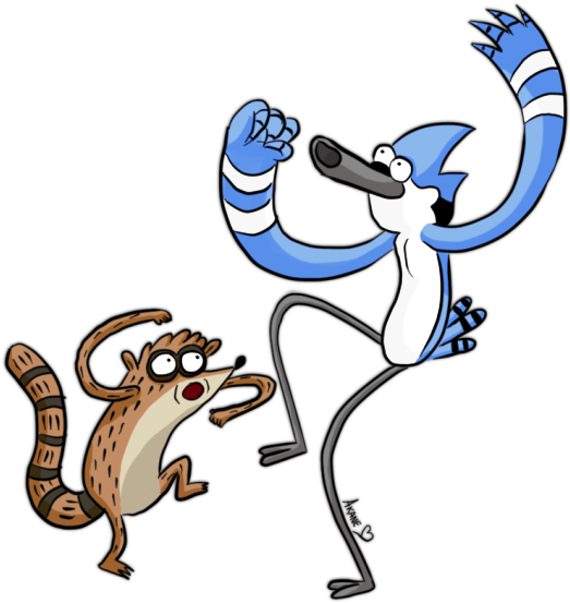 Download Mordecai Dancing With Rigby-ydb527 - Mordecai And Rigby ...