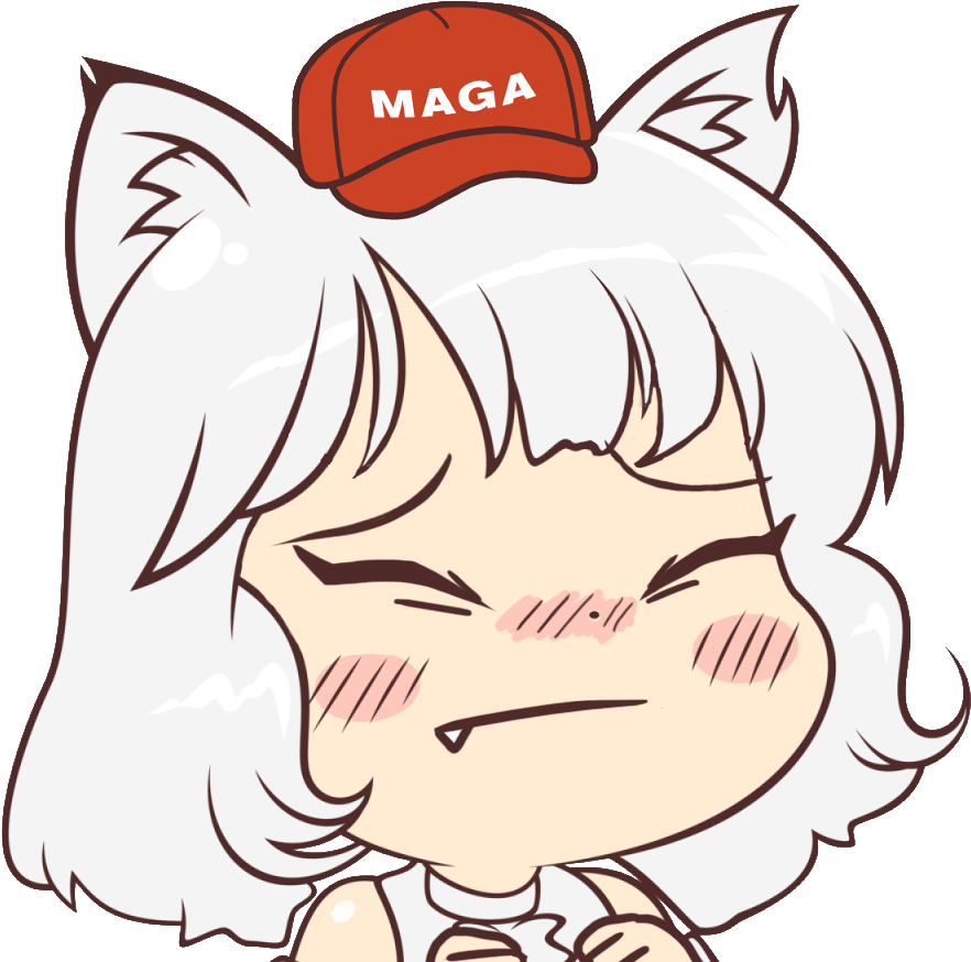 Download 282kib, 900x900, Maga - Awoo Anime - Full Size PNG Image - PNGkit